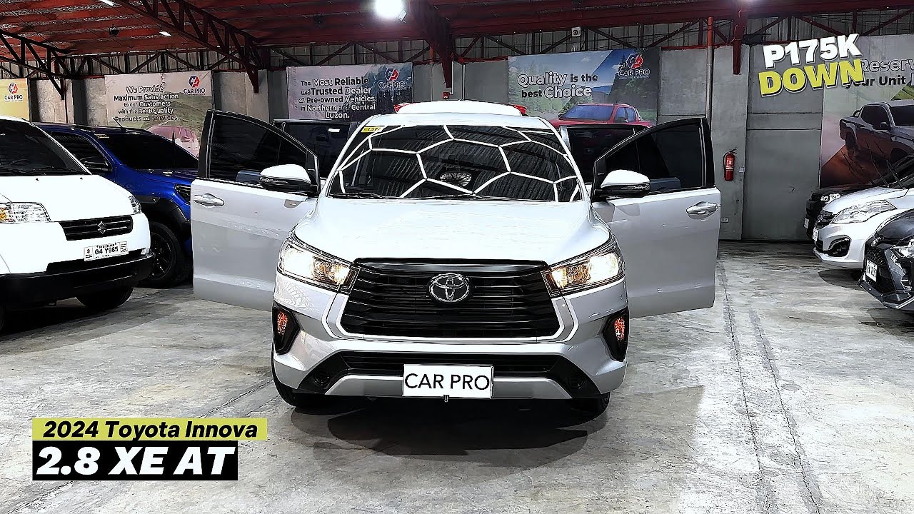 2024 TOYOTA INNOVA 2.8 XE AT VIDEO DEMO - YouTube