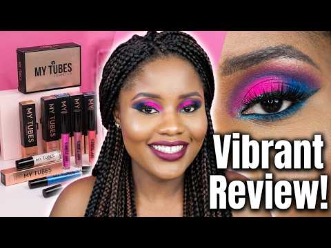 My Tubes Cosmetics Haul | Vibrant Eyeshadow Tutorial & Real Thoughts