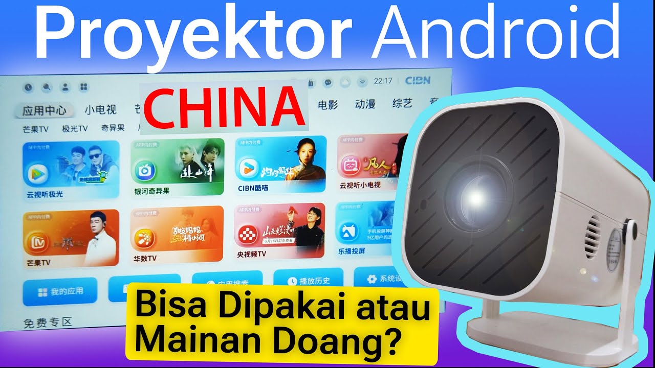 NEKAT Beli Proyektor Android Langsung Dari China! Proyektor Mini ...