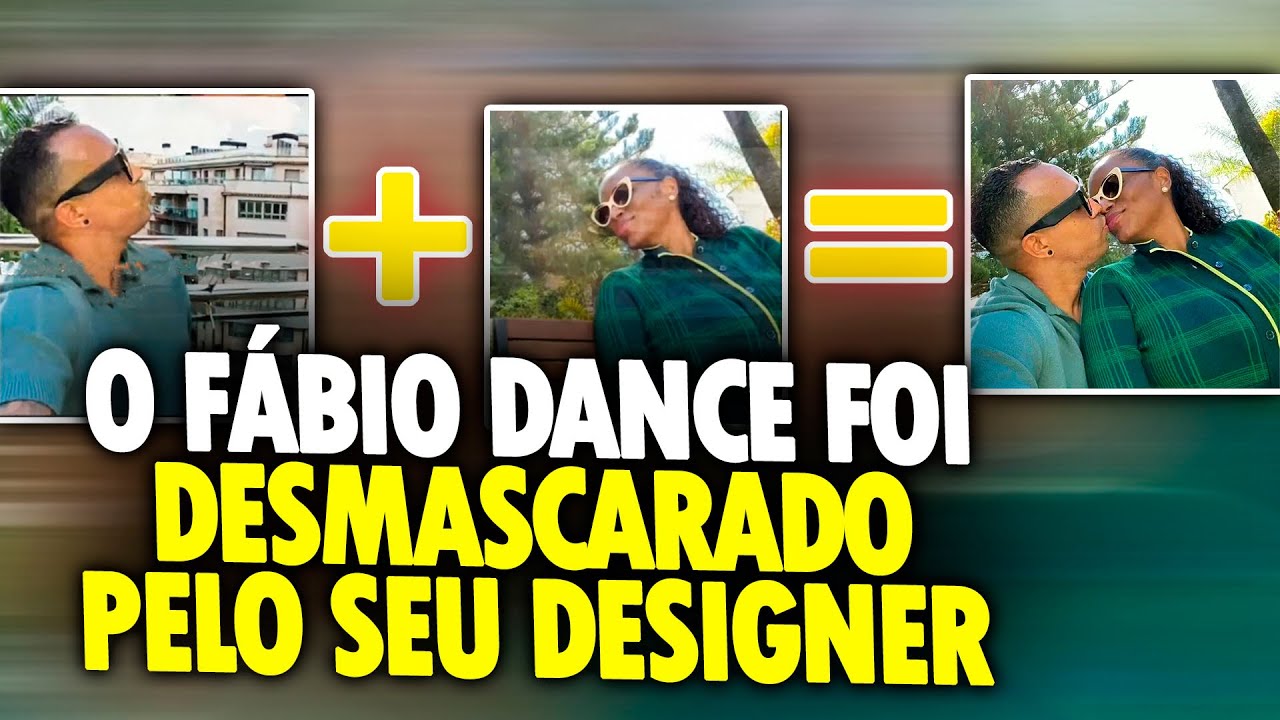 FÁBIO DANCE DESMASCARADO, DESIGNER MOSTRA TODO O PROCESSO DA EDIÇÃO DA ...