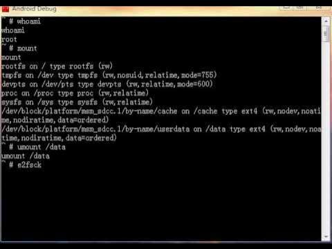 How To fsck (e2fsck) Your Android Device Partition | Android Tips,Tricks & Hacks - YouTube