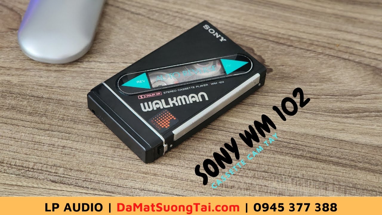 Cassette cầm tay Sony Walkman WM-102 giá 4t5 || LP AUDIO - YouTube