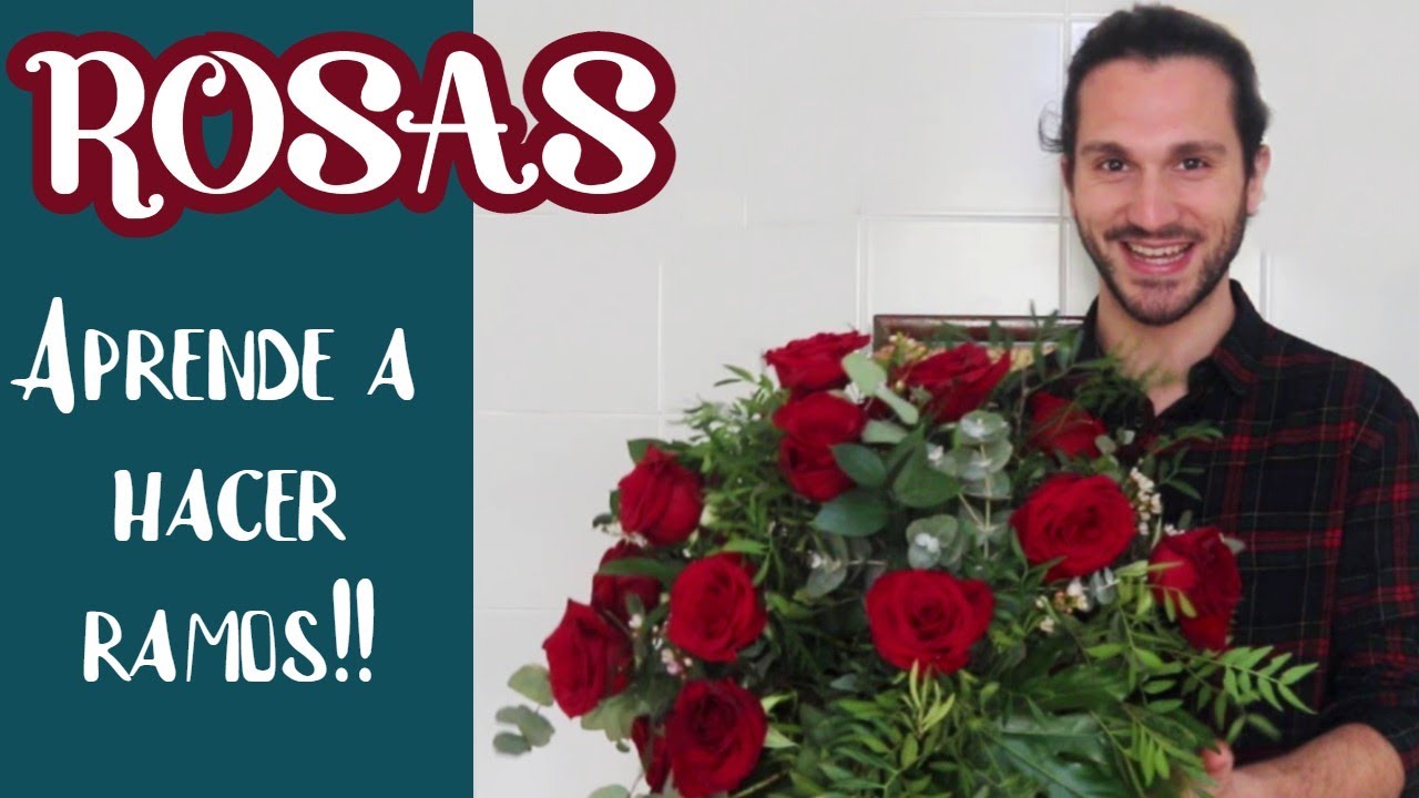 🌹 ROSAS 🌹 Cómo hacer ramos de FLORES💐 ramos en espiral - YouTube