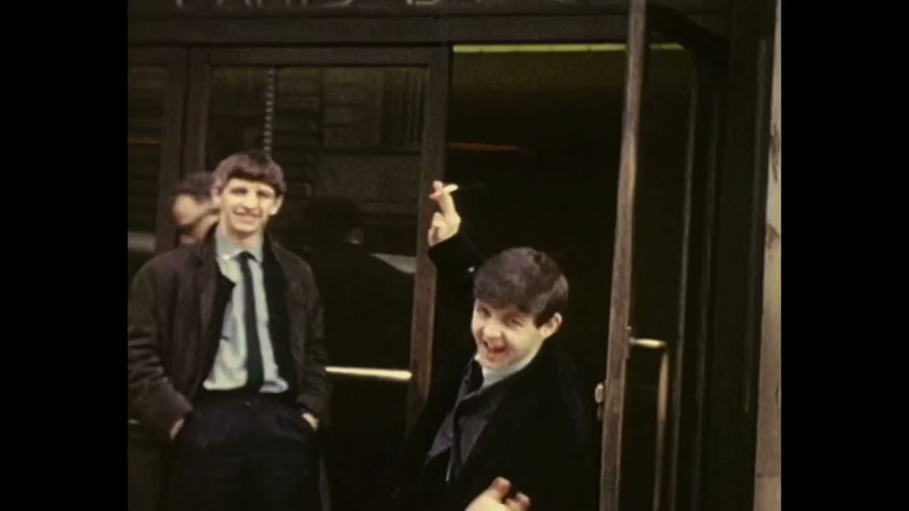 The Beatles at Paris Theatre, London, England (April 4, 1963) - YouTube