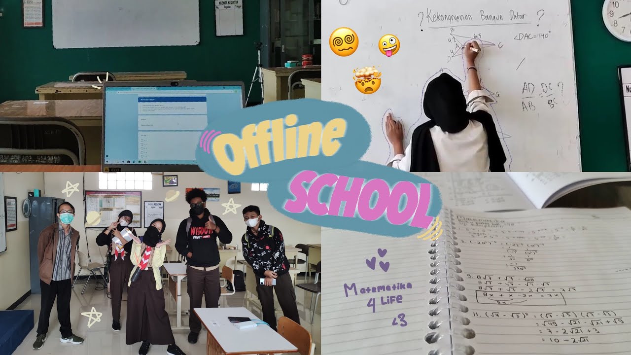 vlog#2 | offline school!! - YouTube
