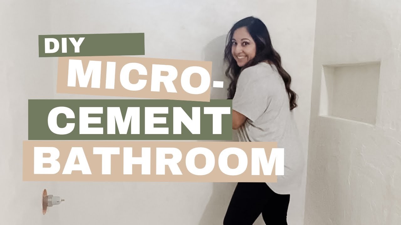 Microcement Bathroom: How to Apply from Start to Finish - YouTube