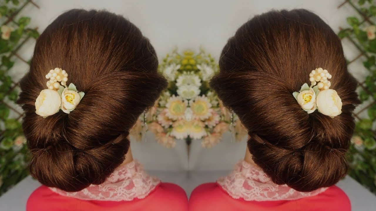 Hairdo simple | lowdo hair | tutorial hairdo simple unik - YouTube