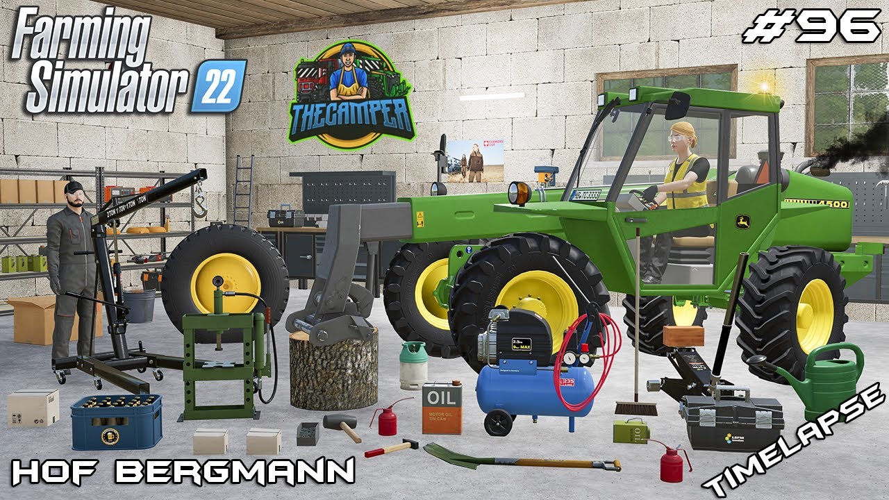 RESTORING BARN FIND JOHN DEERE 4500 TELEHANDLER | Hof Bergmann ...