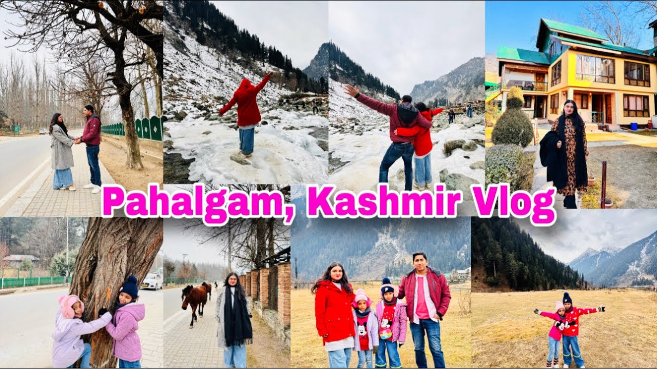 Pahalgam, Kashmir Vlog | Exploring Aru Valley, Chandanwari & Betab ...