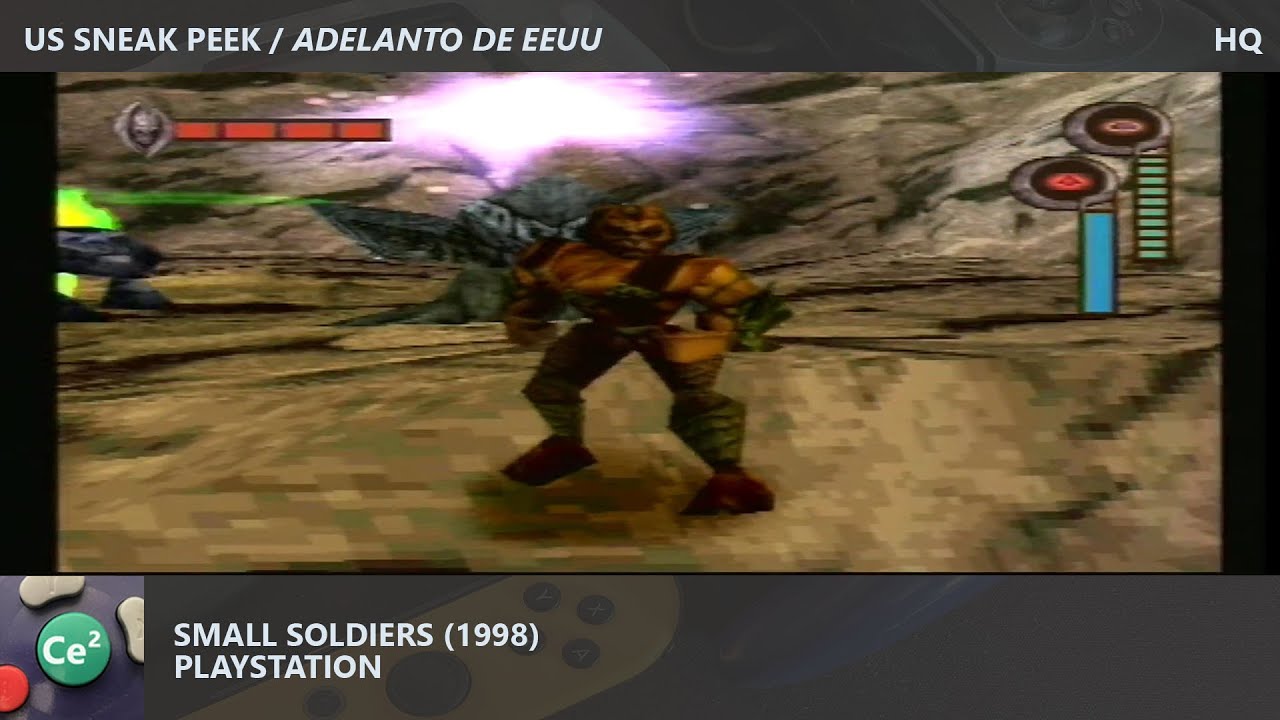 Small Soldiers | PS1 | 1998 | Video Game US Sneak Peek | HQ - YouTube
