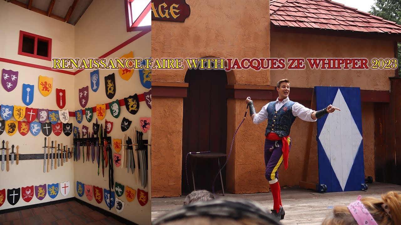 Jacques Ze Whipper From AGT Performs At The LARGEST Ren Faire In The ...