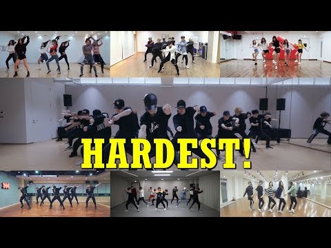 THE REALLY HARDEST CHOREOGRAPHIES ON K-POP
