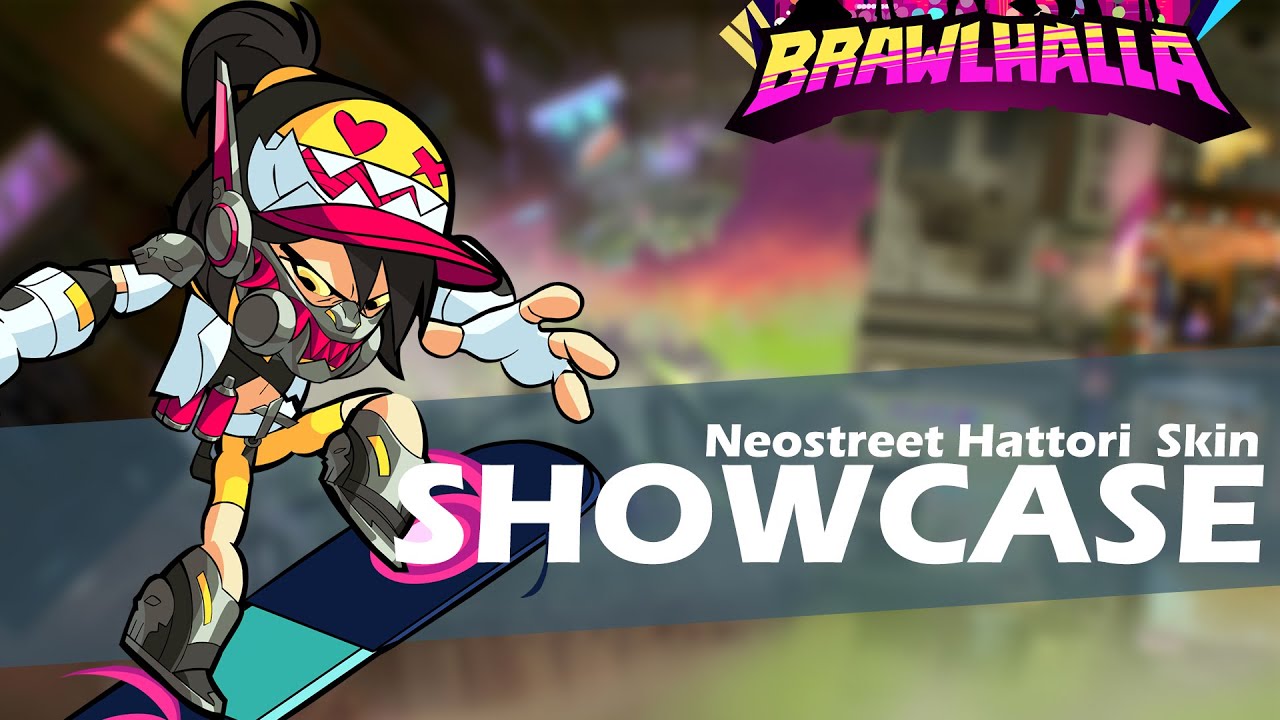 Brawlhalla Neostreet Hattori Skin Showcase - YouTube