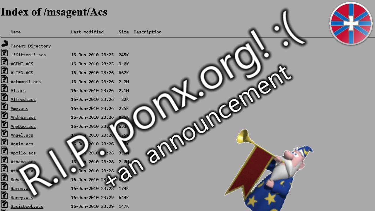 RIP Ponx.org! :( - YouTube