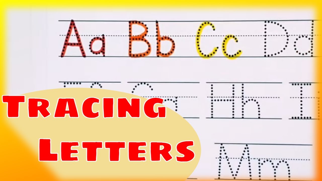 ABC Song| How to Write the Alphabet| Tracing ABC | Write Letters. - YouTube