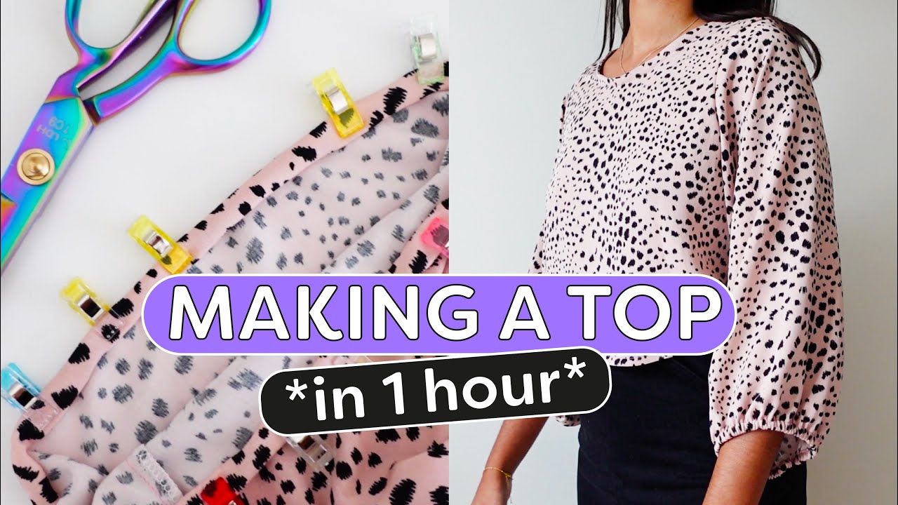 Sew With Me | DIY Smock top ft. LDH Scissors - YouTube