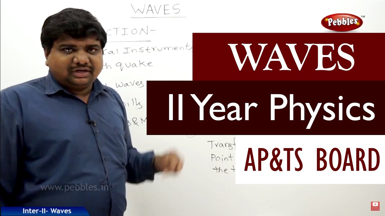 Waves | Intermediate II | Physics AP&TS Syllabus - YouTube