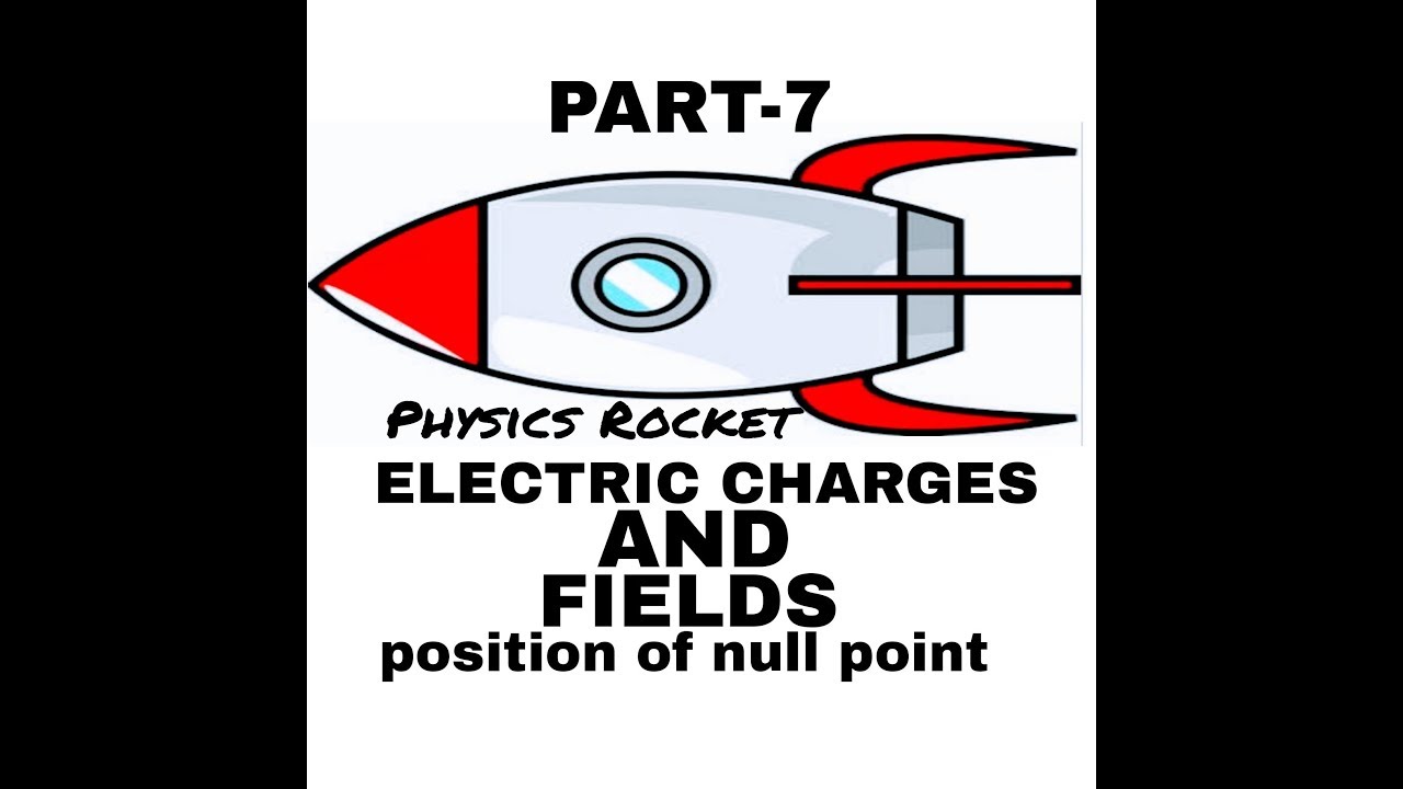 ELECTRIC CHARGES AND FIELDS PART 7 ( POSITION OF NULL POINT ) - YouTube