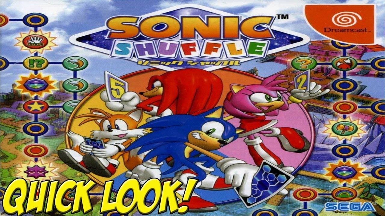 Dreamcast: Sonic Shuffle! Quick Look - YoVideogames - YouTube