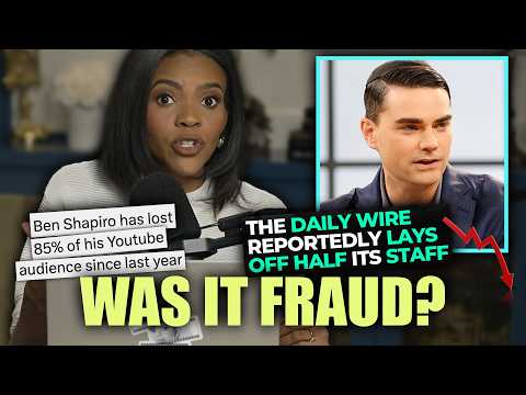 Candace Owens Calls Out 'Fake Views' As Ben Shapiro's Daily Wire Has Massive Layoff!