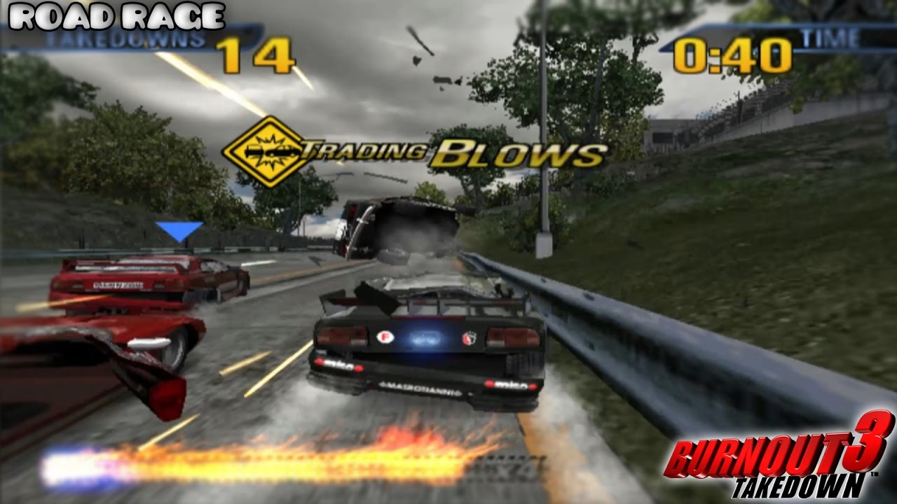 Burnout 3: Takedown Road Rage World Tour part 2/2 I DJAndersonBPM - YouTube
