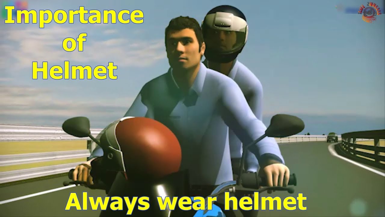 Importance of helmet || Why to Wear safety gears while riding || Ride ...