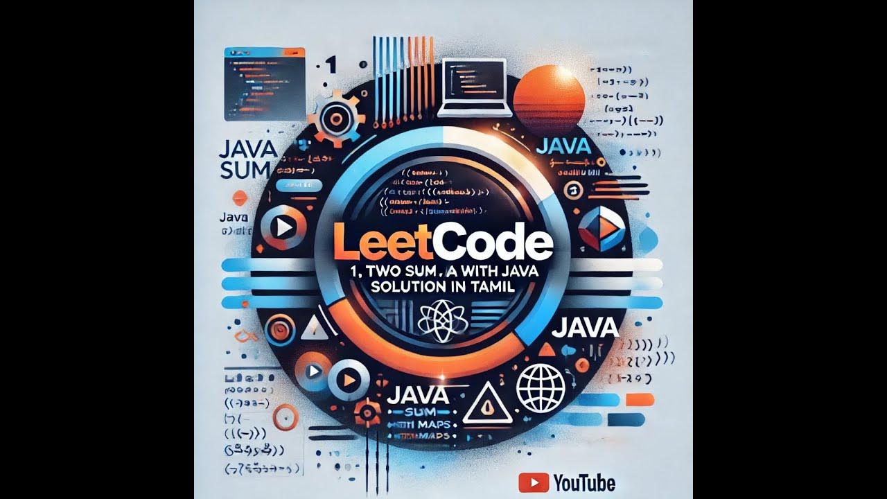 Leetcode 1 |Two Sum| Java Simple Solution in Tamil - YouTube