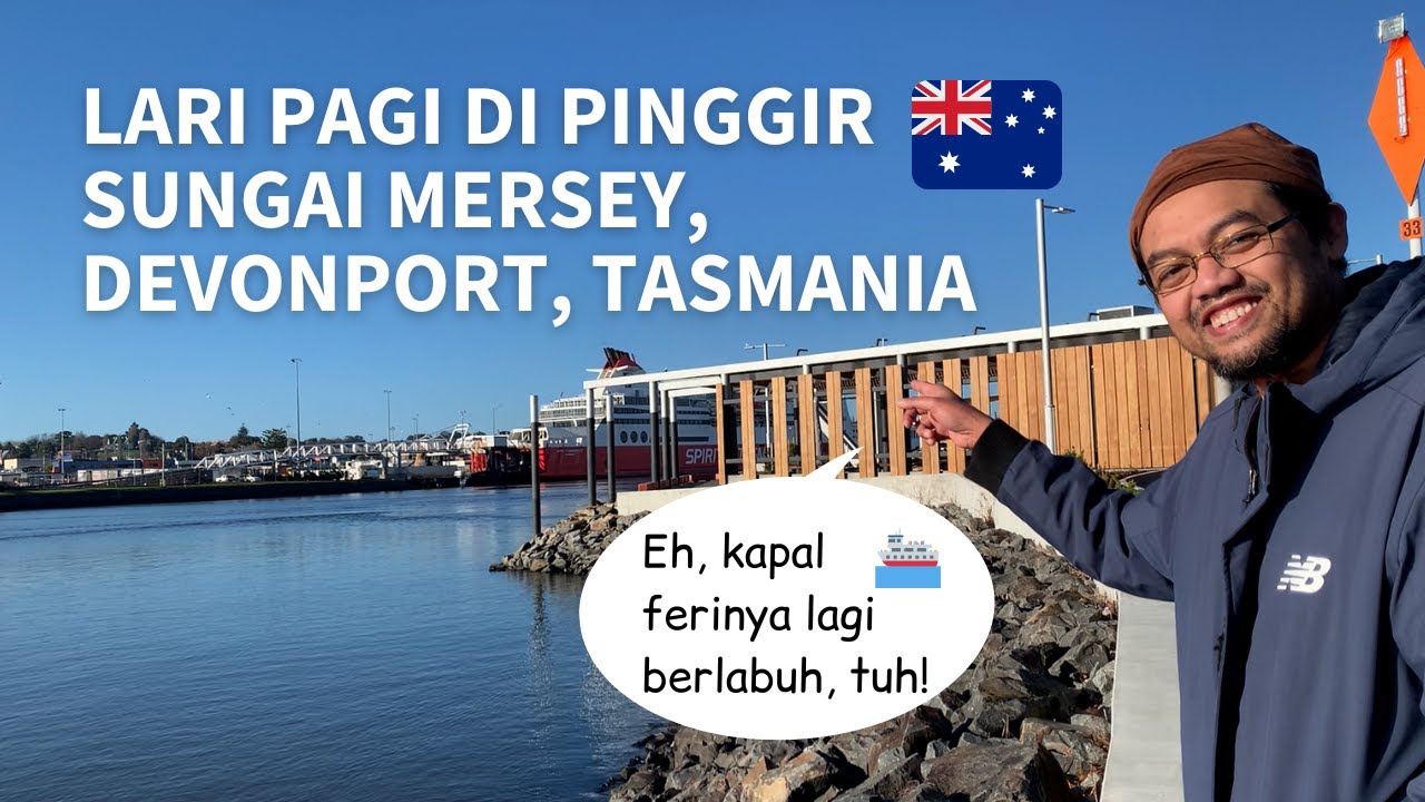 Lari Pagi Sepanjang Mersey River, Devonport, Tasmania - YouTube
