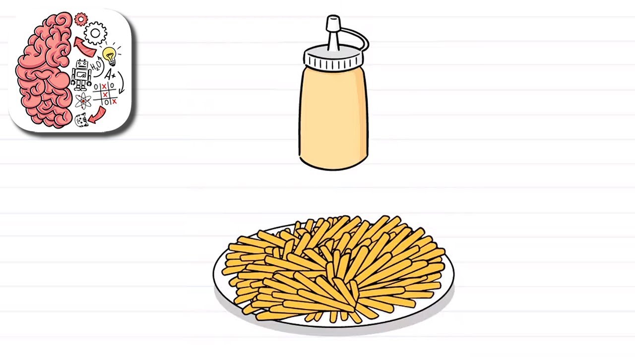 Как пройти Brain Test 93 уровень Я хочу майонеза. - YouTube