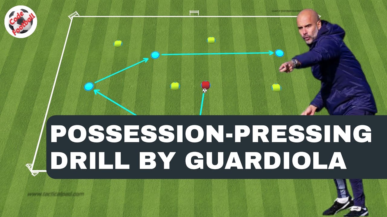 Possession-pressing game by Guardiola! - YouTube