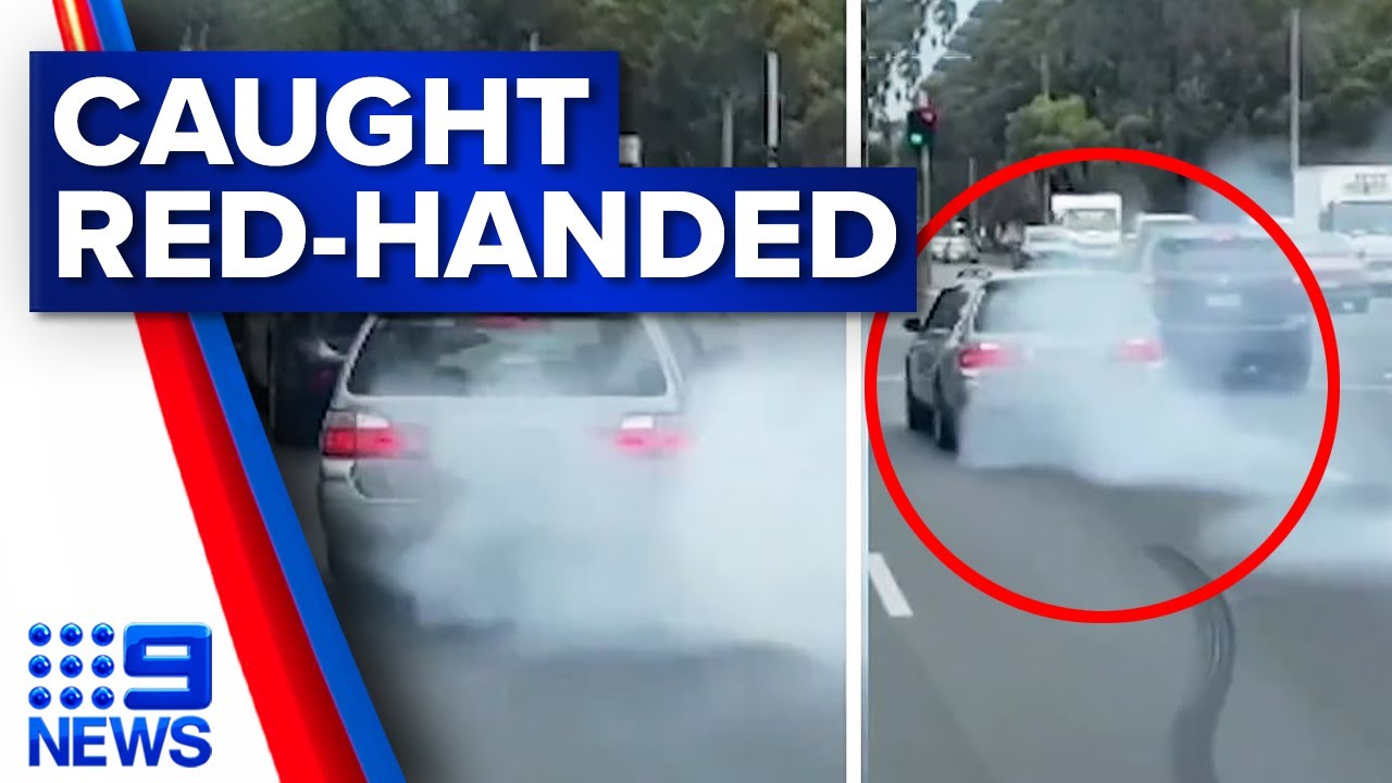 Hoon caught red-handed doing burnout in front of unmarked police car ...