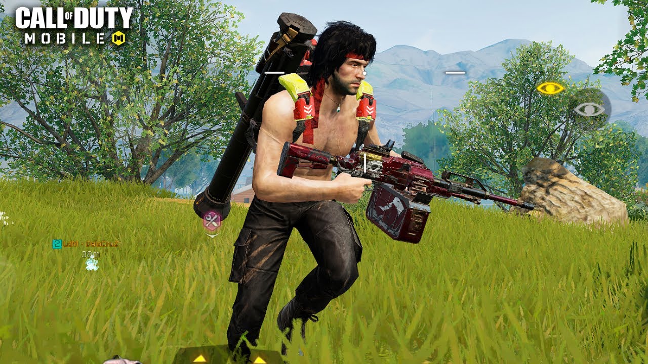 RAMBO E A SUA PKM DESTRUIDORA DE ZÉ CARRINHO - CALL OF DUTY MOBILE ...