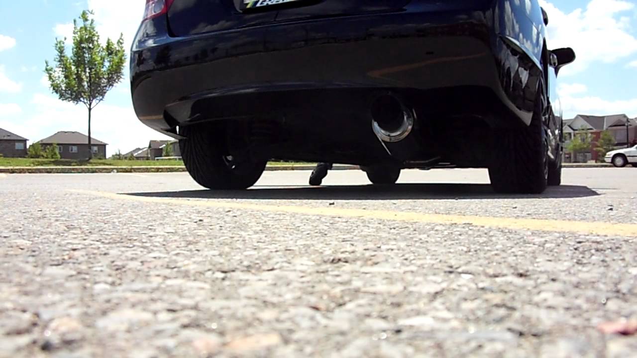 Greddy Ti-C Exhaust Honda Civic R18 Rev - YouTube