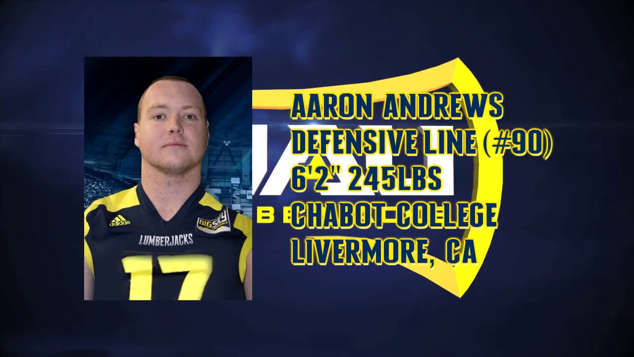 2017 Signing Day: Aaron Andrews - Defensive Line (#90) - YouTube
