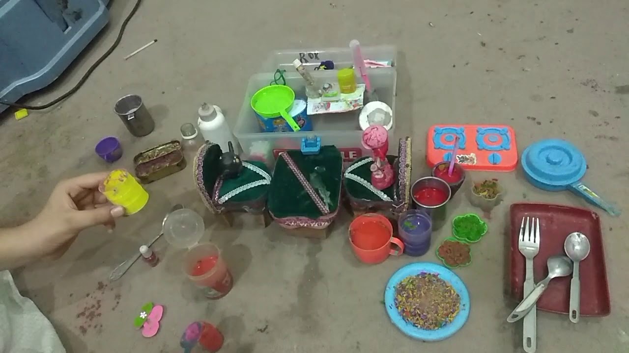 How strong they are playing with playdough. - YouTube