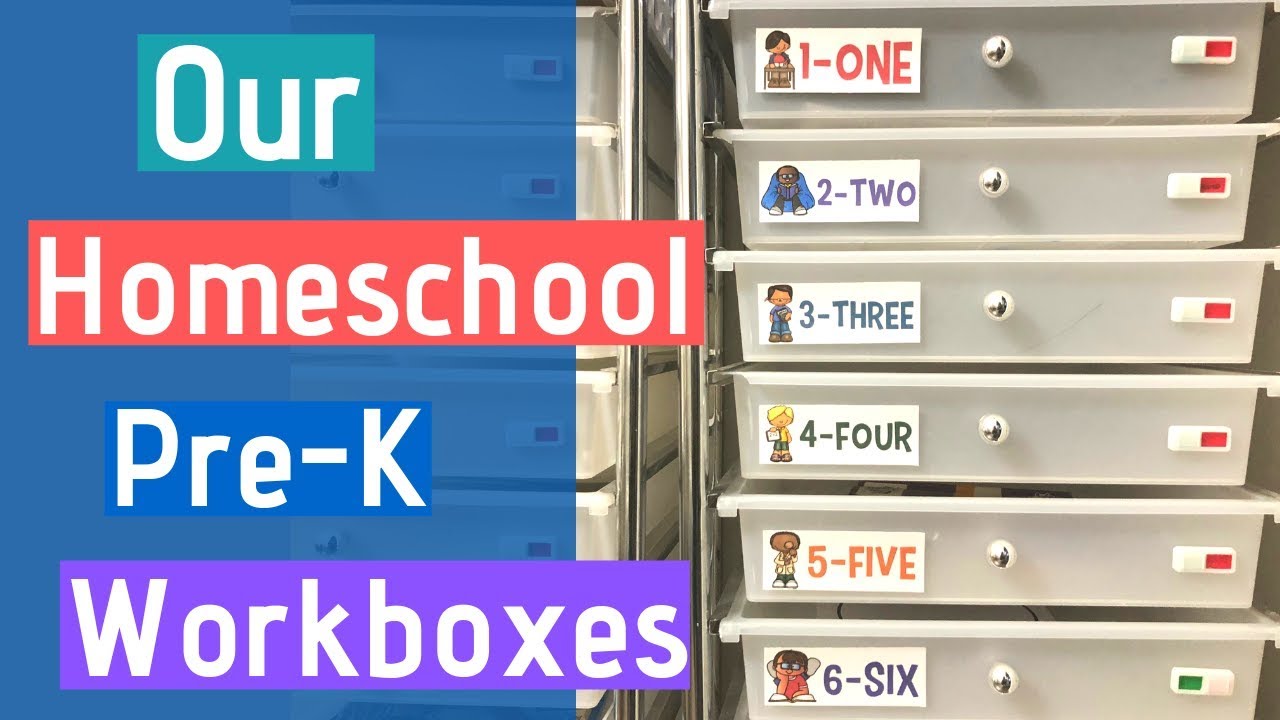 How We Use Workboxes for Pre-K - YouTube
