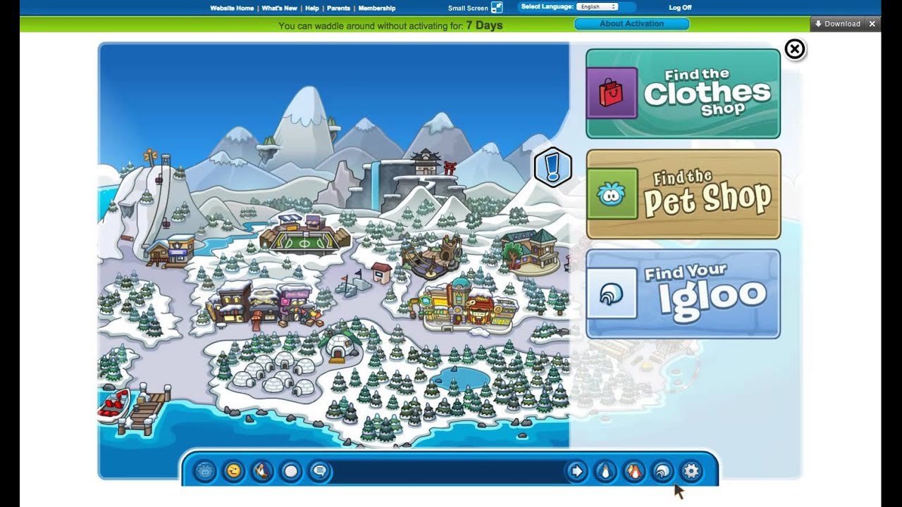 Club Penguin! Yay! - YouTube