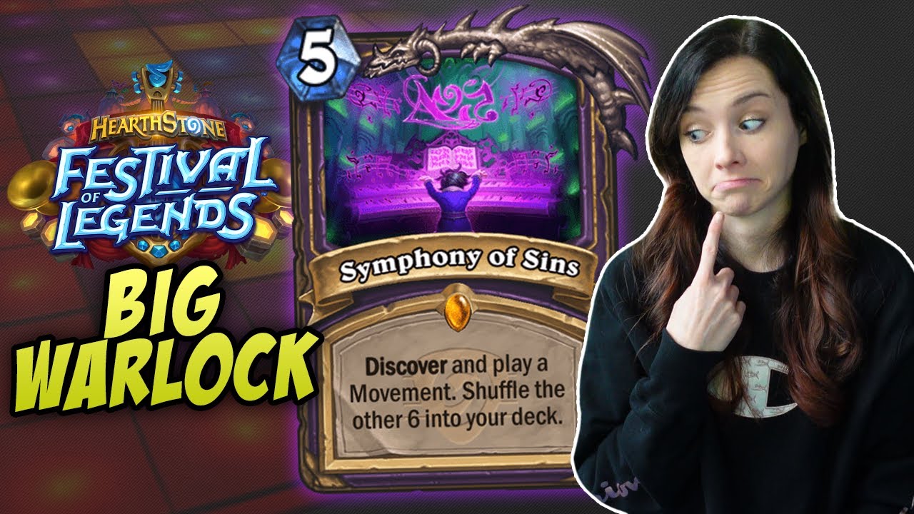 Big Warlock Seems Pretty Good!! | Alliestrasza Hearthstone - YouTube