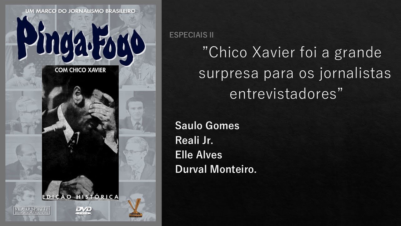 CENTRO CHICO XAVIER Apresenta "Chico Xavier a grande surpresa para os ...