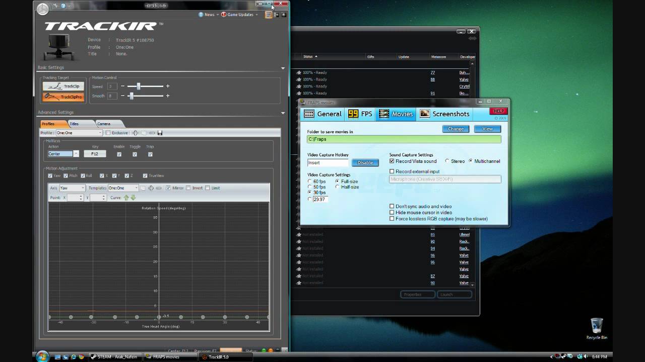 TrackIR software - YouTube