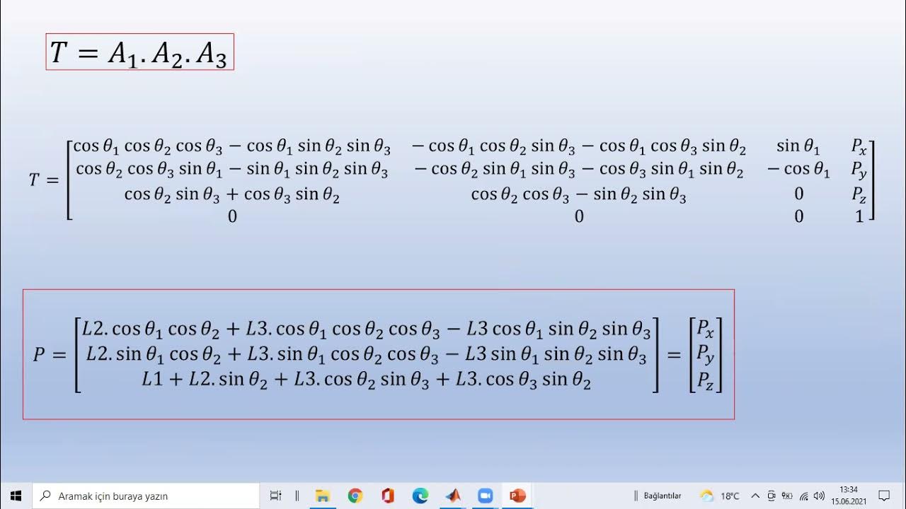 3DoF Robotic Arm Simulation on MATLAB - YouTube