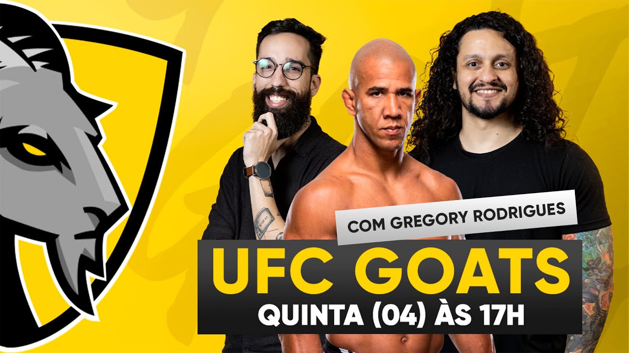 UFC GOATS COM GREGORY RODRIGUES #8 - YouTube