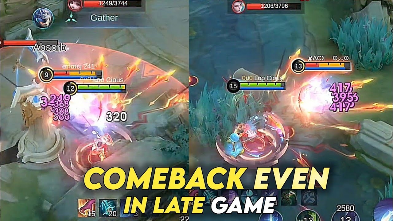 How To Comeback Even In Late Using Gusion || Must Watch / Gusion ...