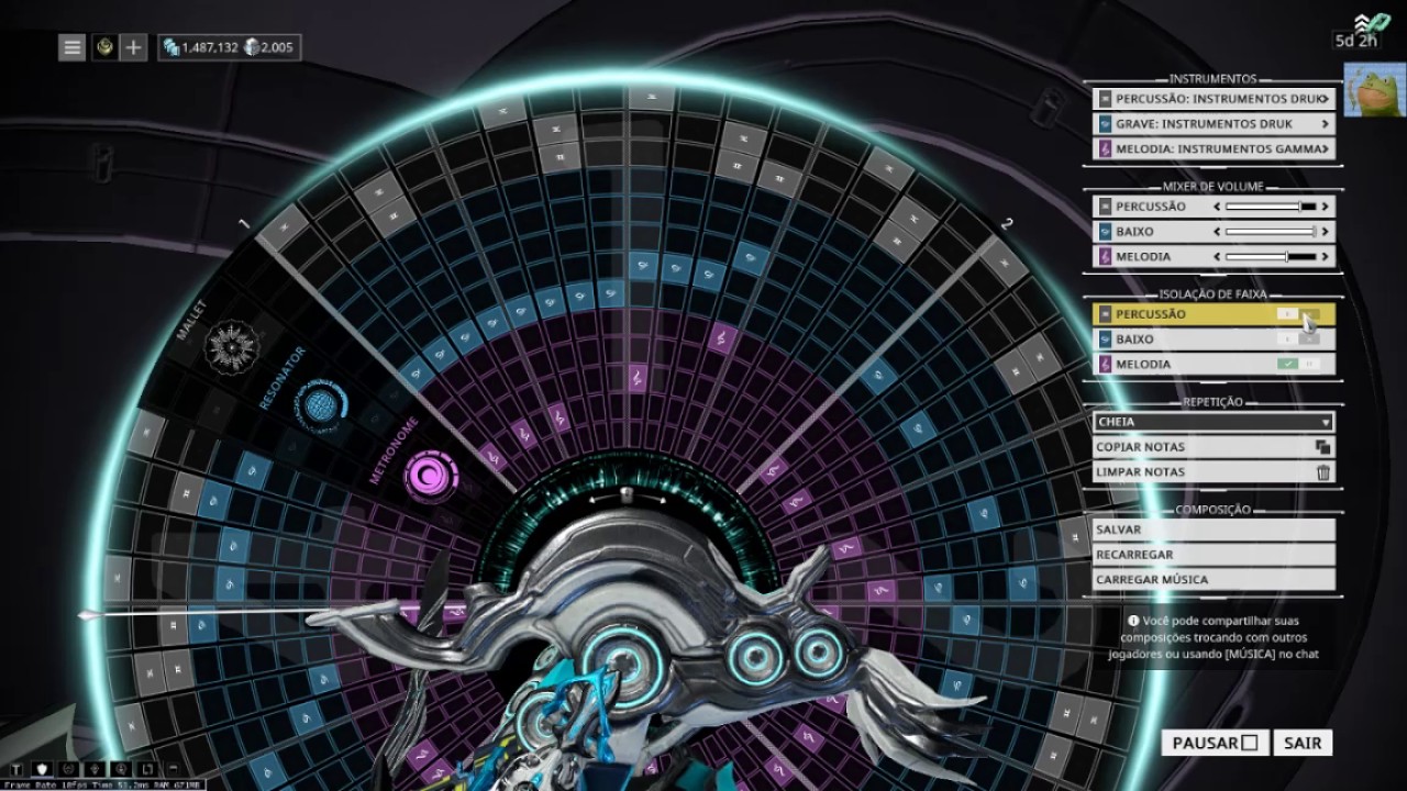 [Haru Fenix] ~ Warframe Octavia - HF~The Bass Ritmo (Custom Music ...