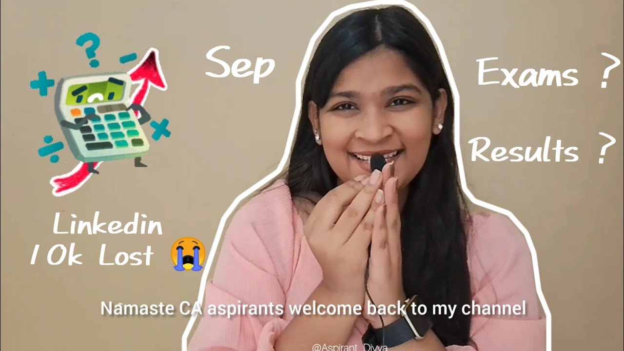 How my Sep exams went ?? Life update ||CA Intermediate Group 2 | Result ...