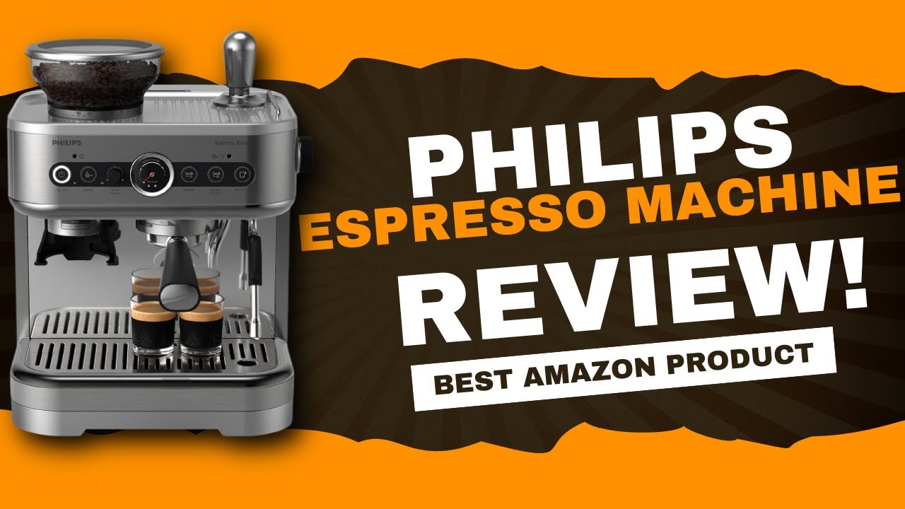 🔥 PHILIPS Barista Brew Semi Automatic Espresso Machine Review Americano ...