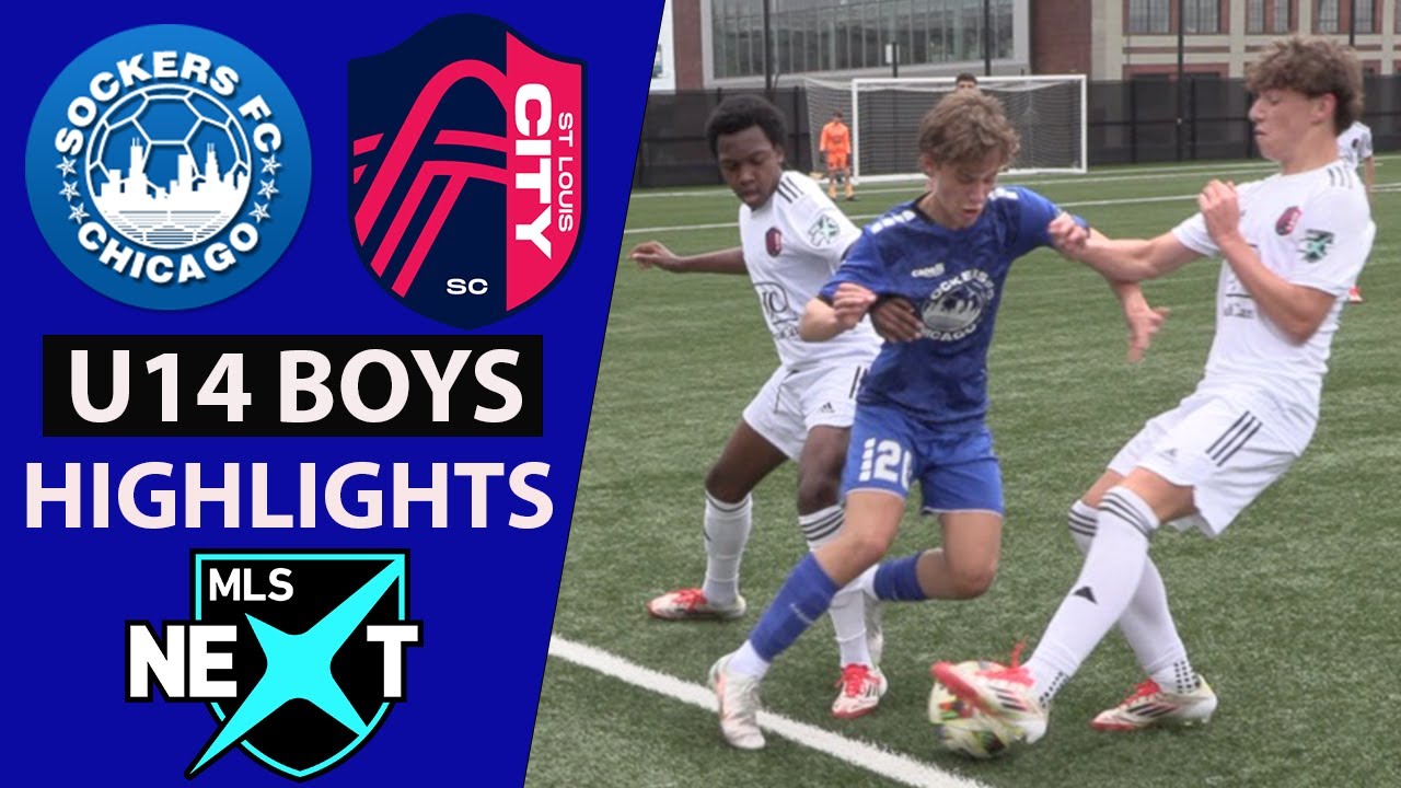 Sockers FC vs St Louis City | U14 MLS Next Highlights | Defensive ...