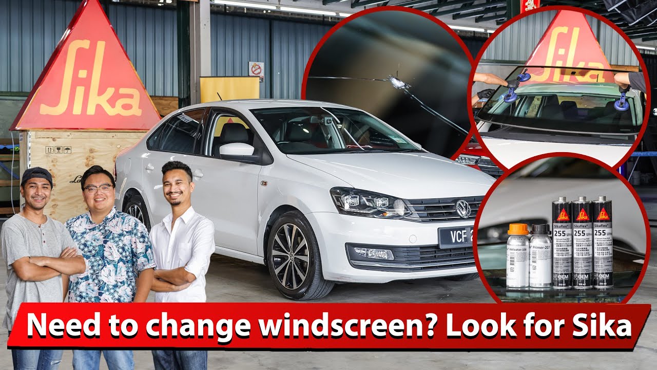 Changing your windscreen? Look for Sika - YouTube