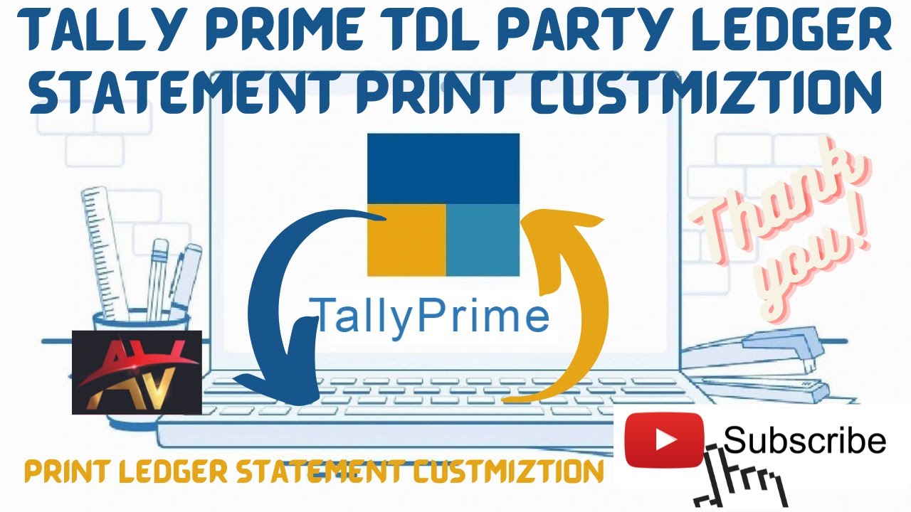 Tally Prime TDL Party Ledger Statement Custmiztion TDL With Header And ...
