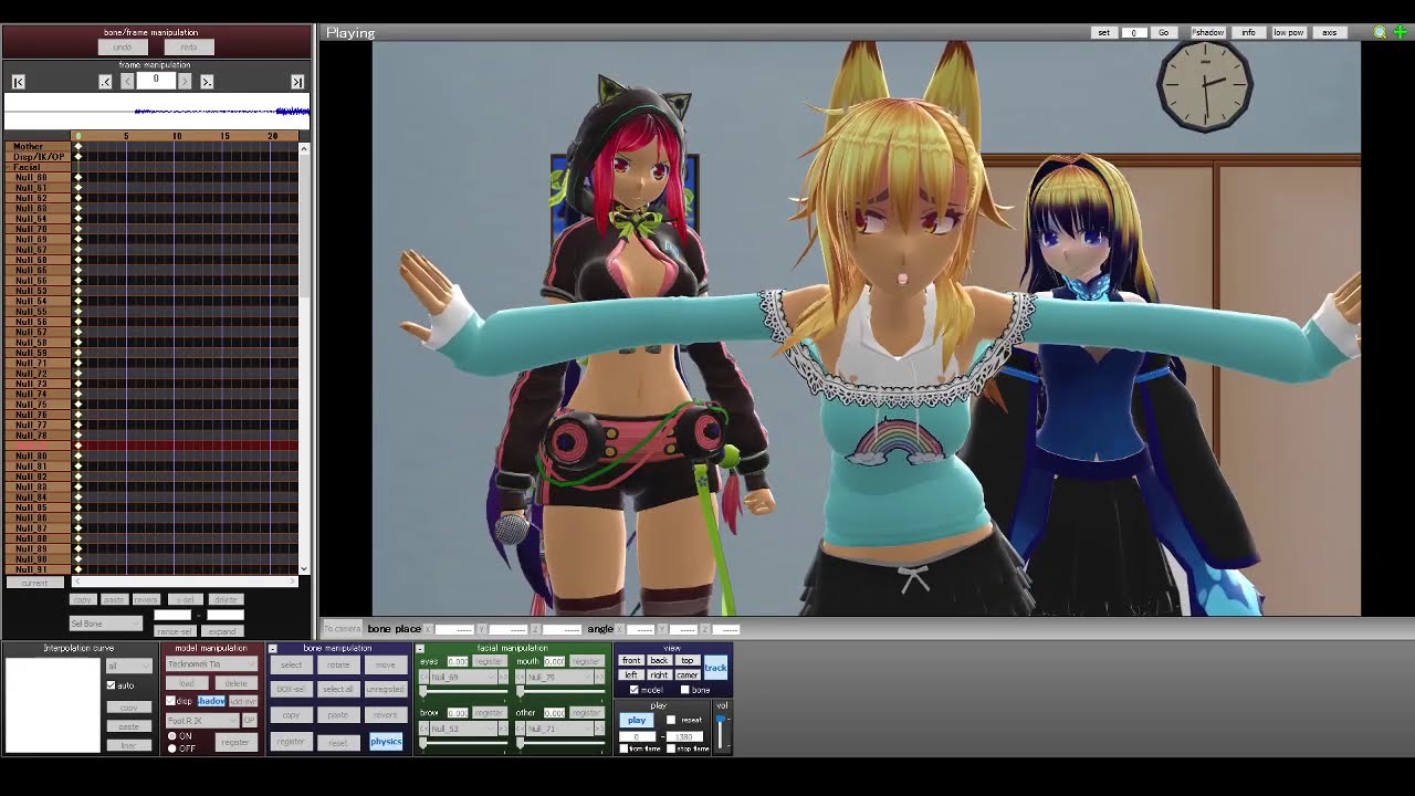 MMD WIP - Extrait Aggretsuko - Gori VS Washimi - YouTube